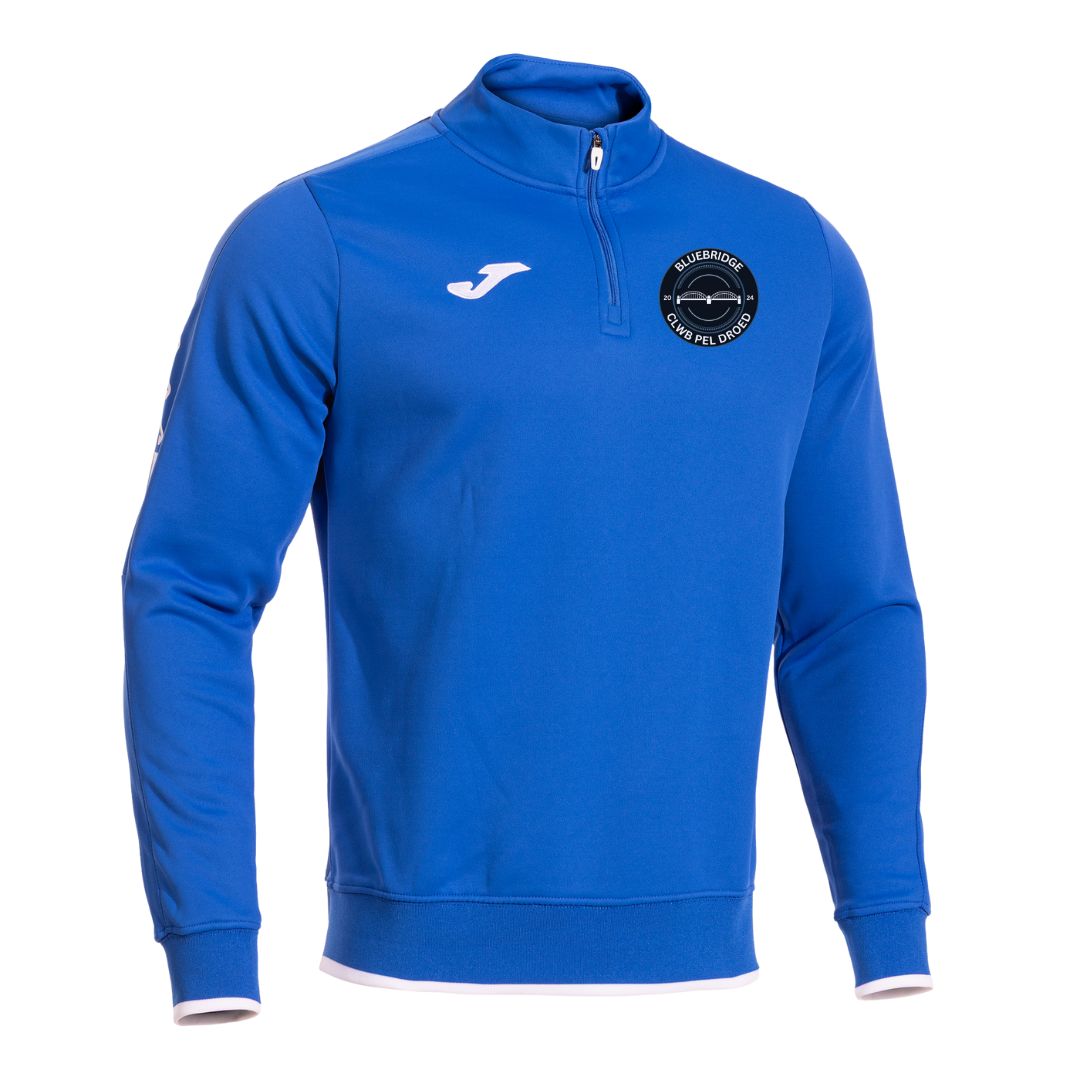 Blue Bridge FC - 1/4 Zip Sweatshirt Junior Royal Blue – Top Mark Uniforms