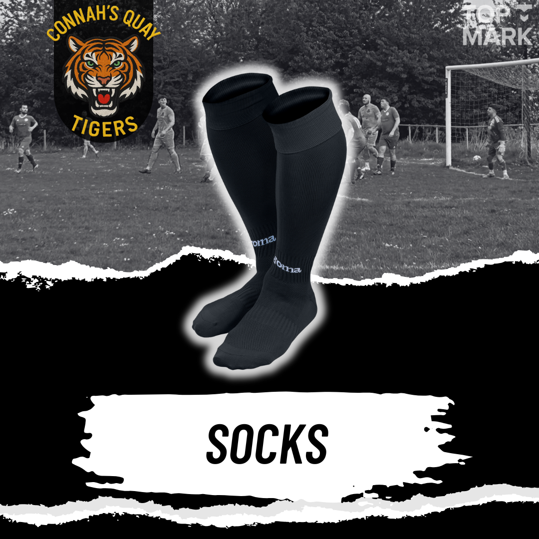 Connah’s Quay Tigers Training Socks – Top Mark Uniforms