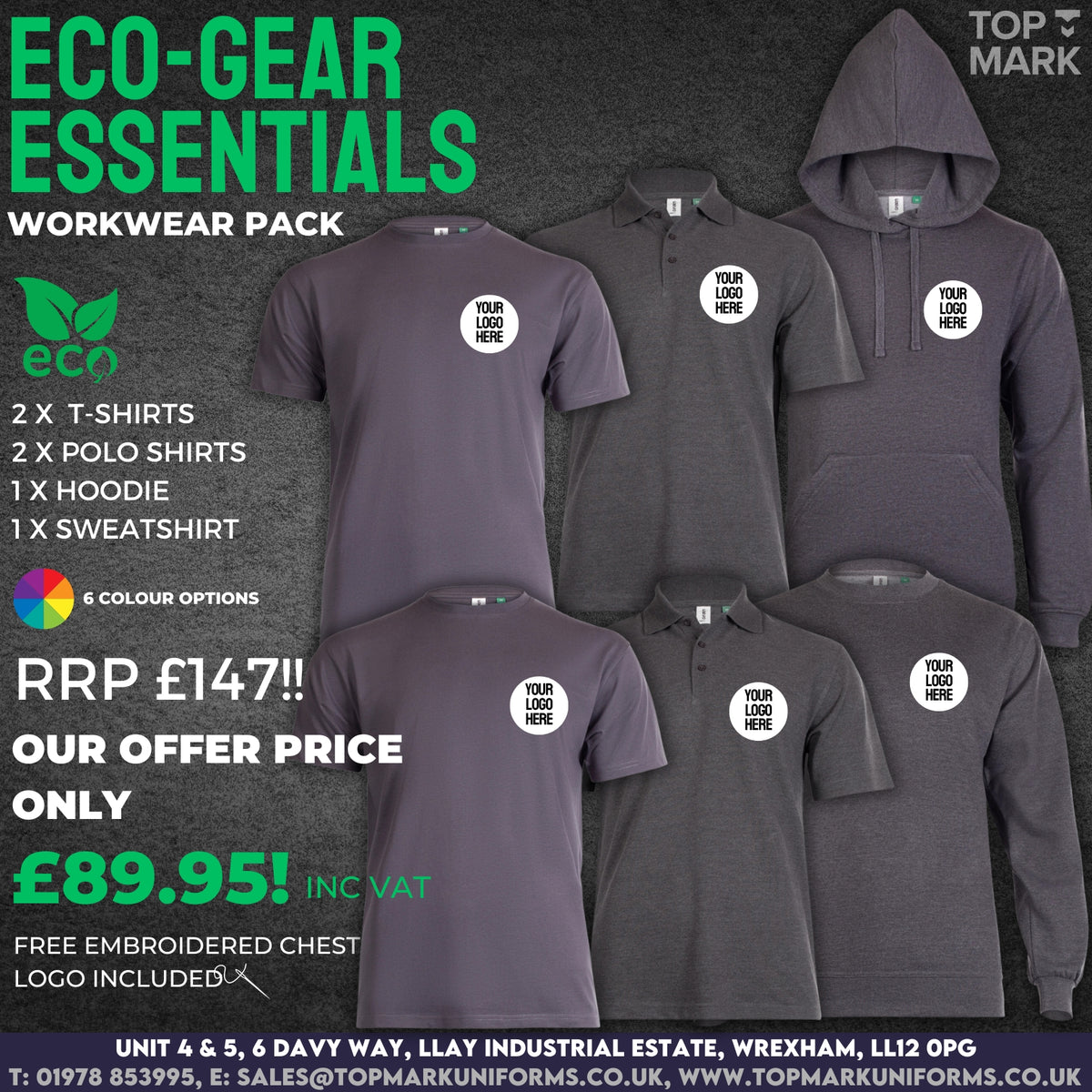 EcoGear Essentials Workwear Pack – Top Mark Uniforms