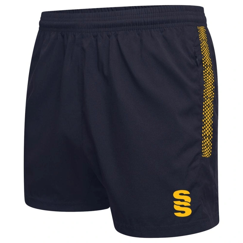Surridge Performance Gym Short - Navy / Amber SS Design – Top Mark Uniforms