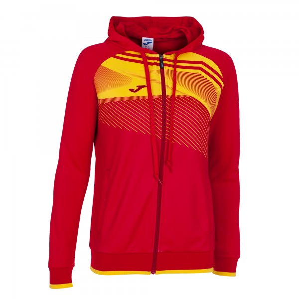 JOMA SUPERNOVA II HOODIE JACKET RED-YELLOW – Top Mark Uniforms